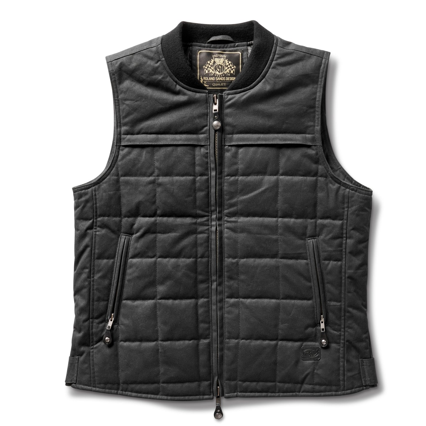 Ringo Waxed Canvas Vest – Roland Sands Design