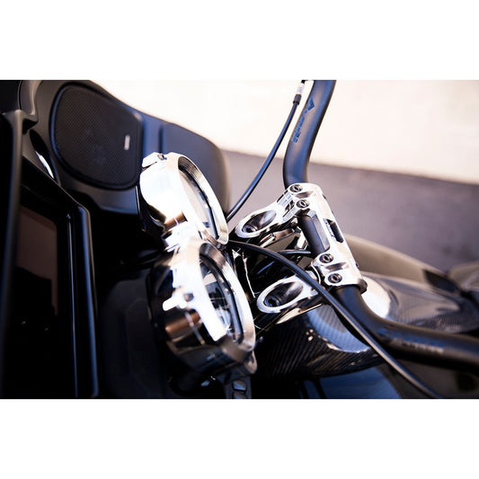 Sector Gauge Relocation Kit for Harley Road Glide
