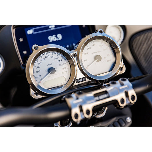 Sector Gauge Relocation Kit for Harley Road Glide